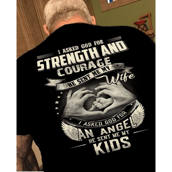 "I Asked God For Strength And Courage'' – Tee4CoolGrandma.com